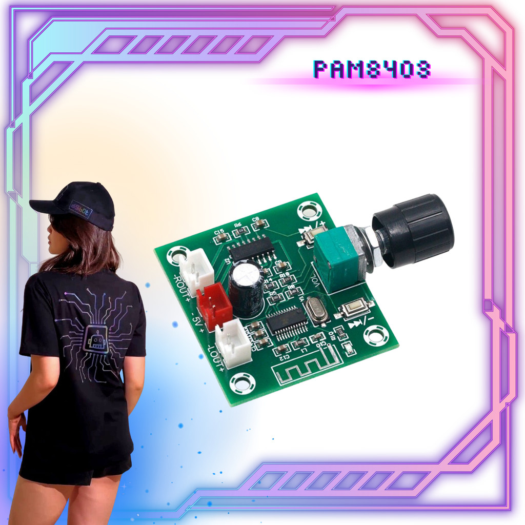 Jual PAM8403 with Bluetooth 5.0 - 2x3W Stereo Amplifier BT PAM XH-A158 ...