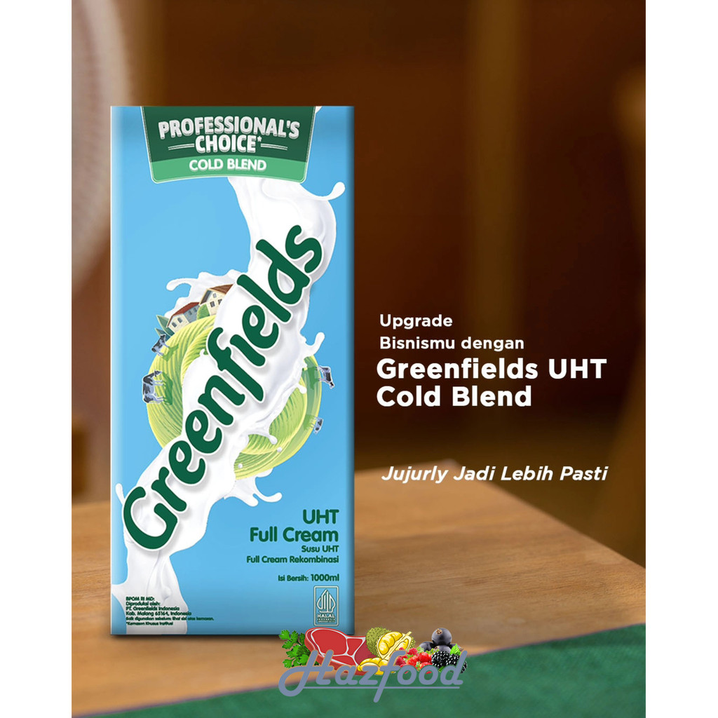 Jual Greenfields UHT Cold Blend 1 Liter | Shopee Indonesia