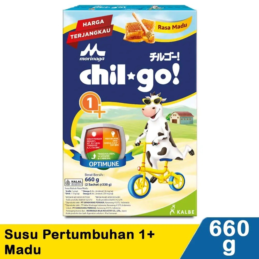 Jual CHILGO 1+ SUSU PERTUMBUHAN MADU 660g | Shopee Indonesia