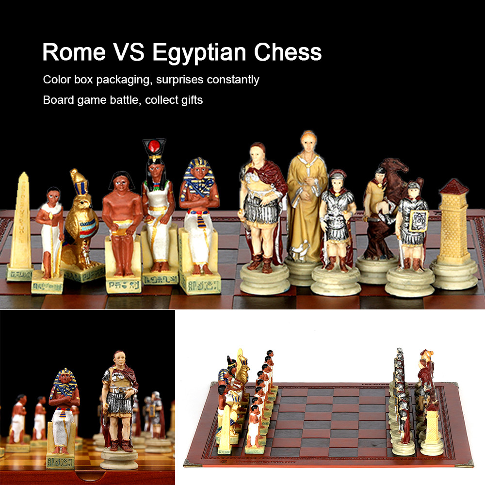 Jual Role Theme Chess Set - Resin Material and Hand-painted with ...