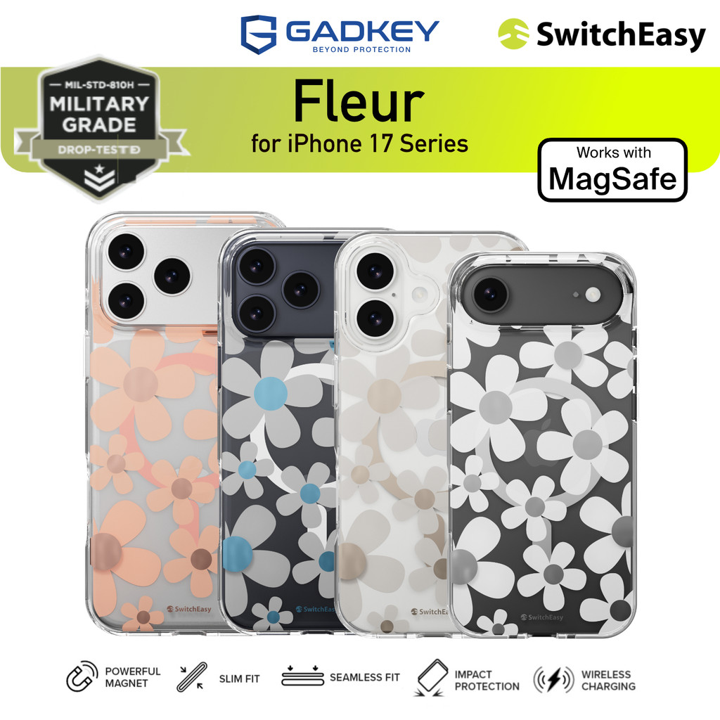 Jual Case iPhone 17 Pro Max / 17 Pro / 17 Air / 17 SwitchEasy Fleur ...