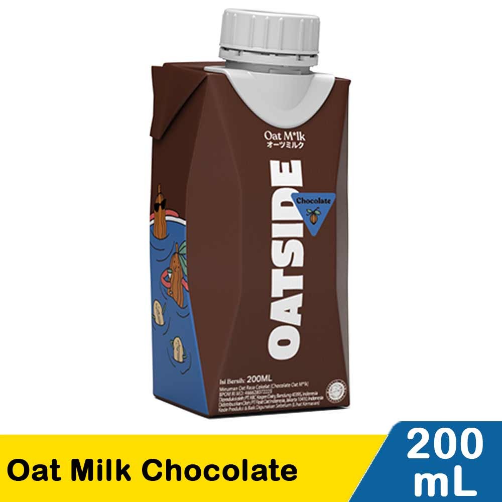 Jual OATSIDE OAT MILK CHOCOLATE 200mL | Shopee Indonesia