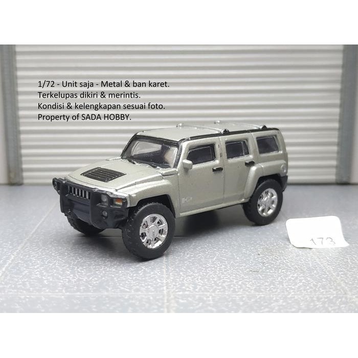 Jual HW !!! Diecast Wonda 1/72 GM Hummer Minicar Collection Hummer H3 ...