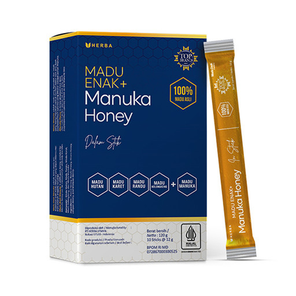 Jual Madu Enak Manuka 1 Box isi 10 Stick | 100% Madu Asli Hutan Karet ...