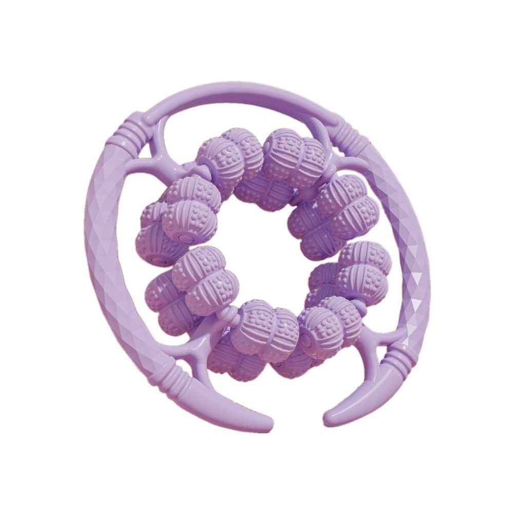 Jual 32 Wheels Annular Leg Clamp Massager 360-degree Rotation Handheld ...