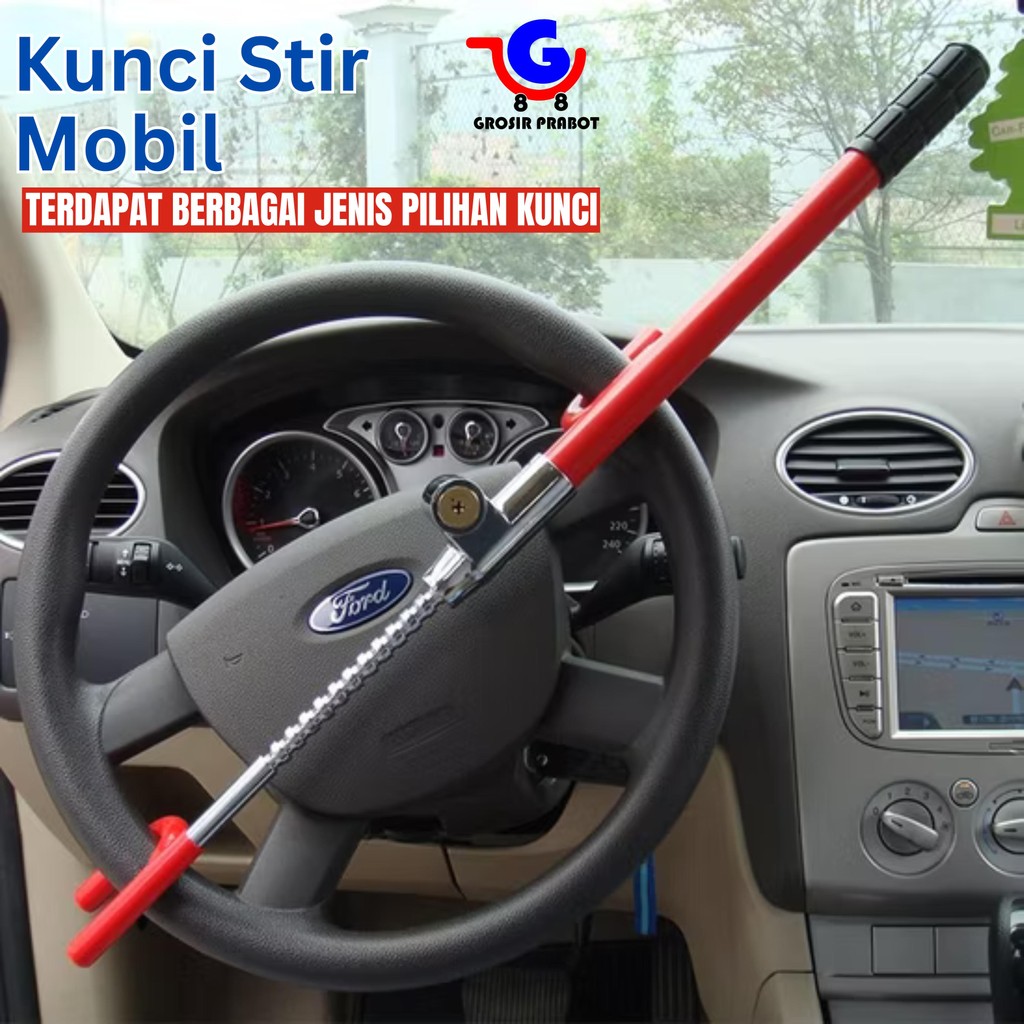 Jual GPM Kunci Stir Mobil Stang Cagak Pedal T Armored Base Pengaman Rem ...