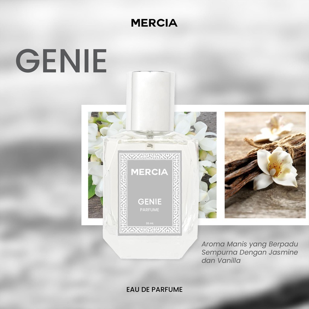 Jual MERCIA Eau De Parfum GENIE EDP 35ml – Parfum Wanita Manis Floral ...