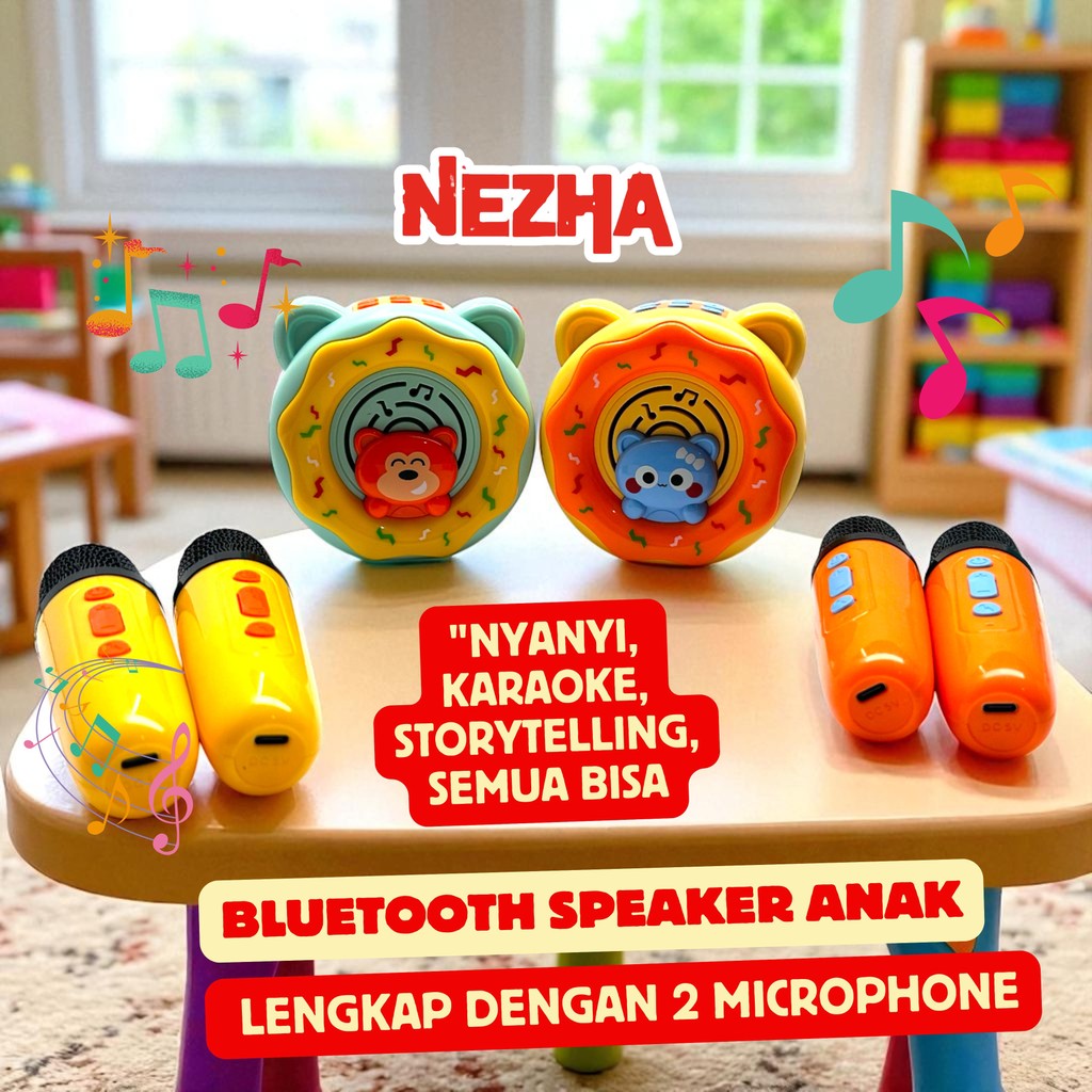 Jual Mini Set Mainan Anak Karaoke Speaker Karakter Kucing Lucu ...