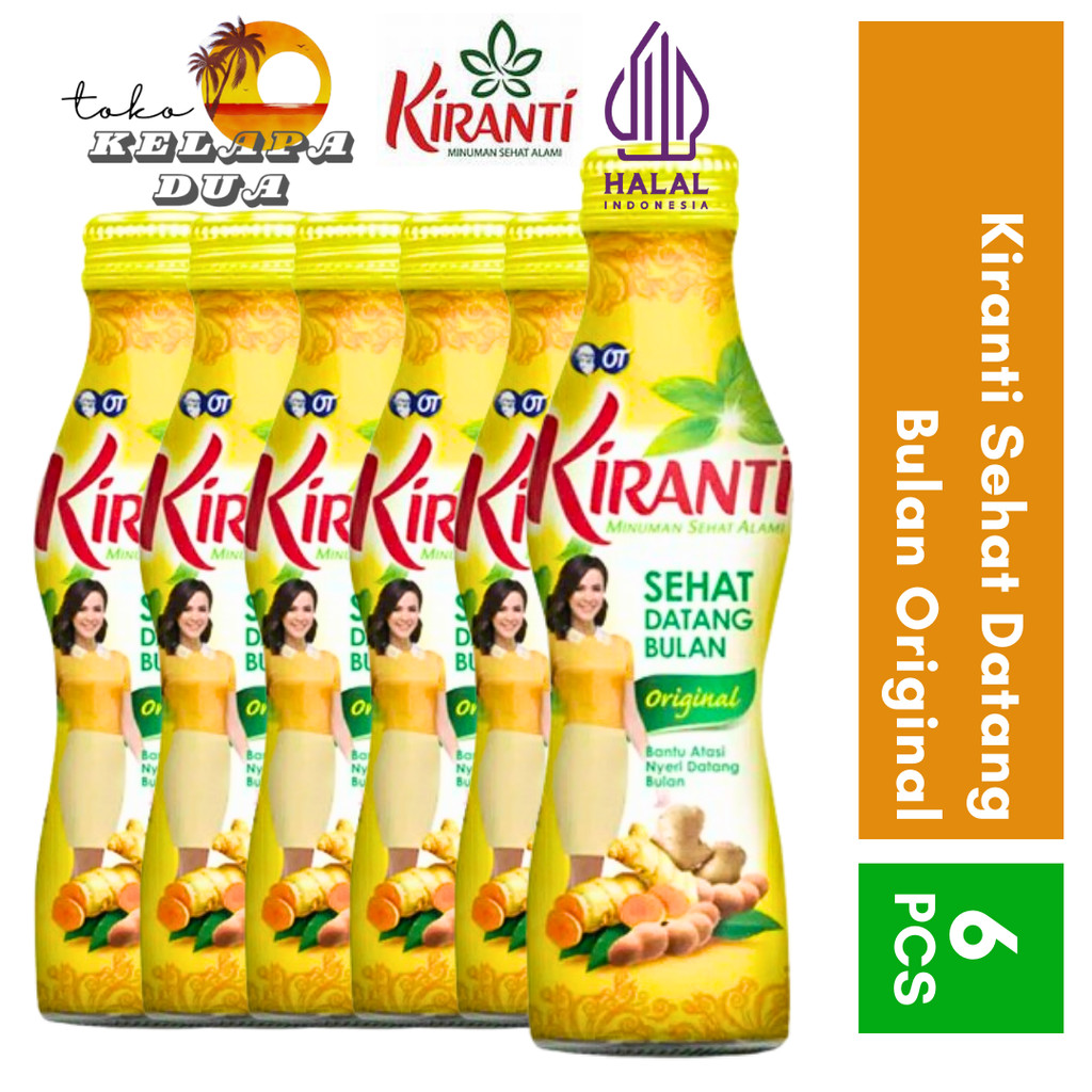 Jual Kiranti Sehat Datang Bulan Isi 6 Botol ( Ed JunI 2026) | Shopee ...
