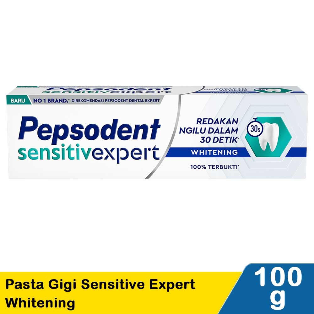Jual PEPSODENT PASTA GIGI SENSITIVE EXPERT WHITENING 100g | Shopee ...