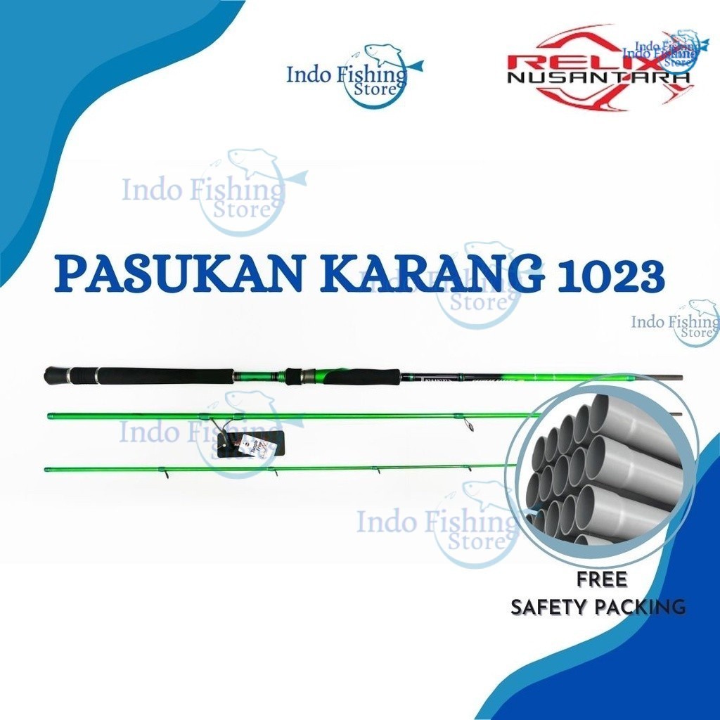 Jual JORAN RELIX NUSANTARA PASUKAN KARANG 1023 Shore Jigging Rod Free ...