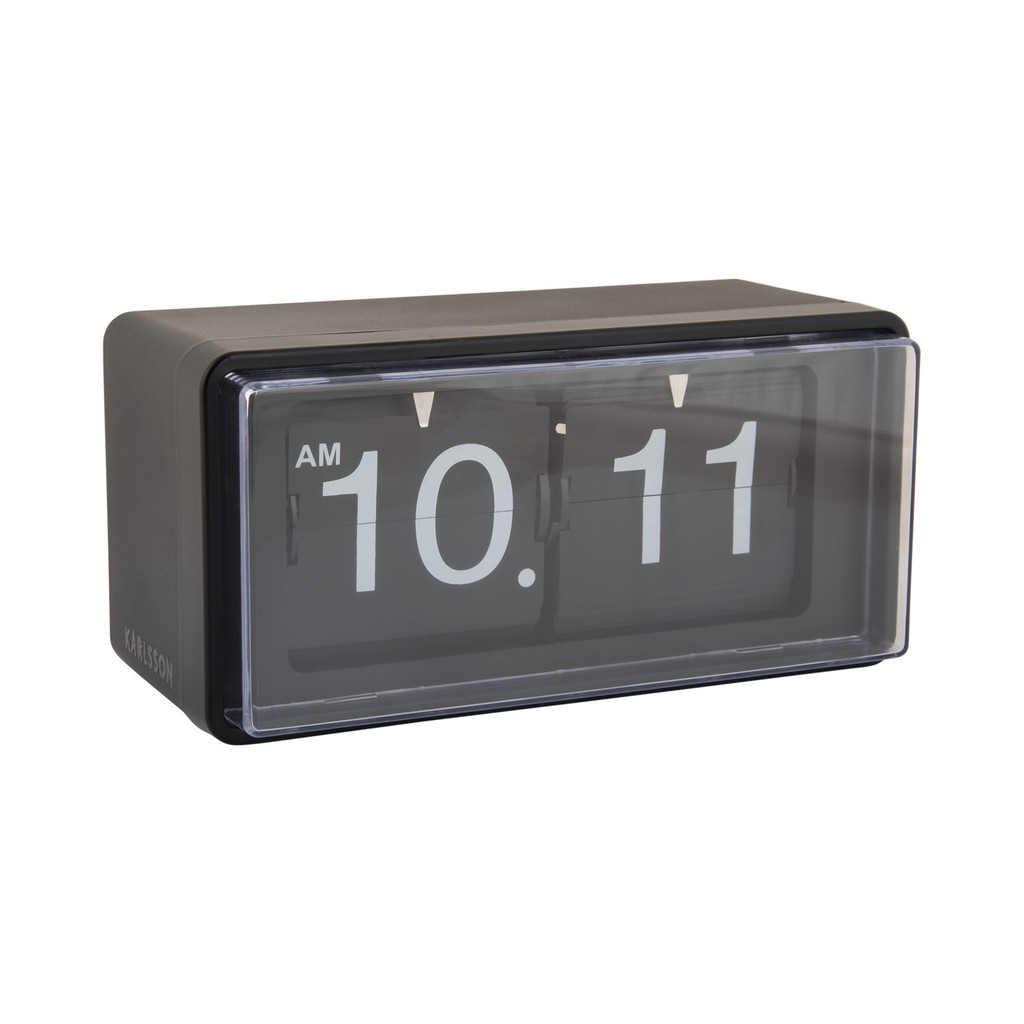 Jual Karlsson Wall/Table Clock Retro Boxed Flip - Black | Shopee Indonesia