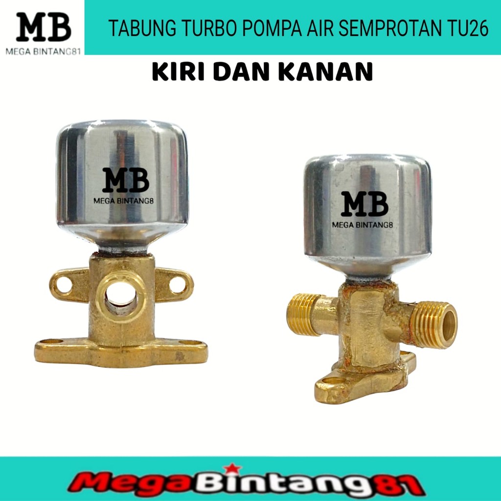 Jual Tabung Angin Racing Chamber Turbo TU26 SET STANDAR TURBO Tabung ...