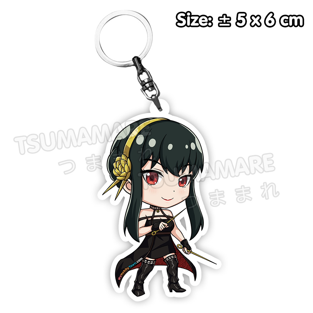 Jual Gantungan Kunci Yor Forger Acrylic Akrilik Anime Spy x Family ...