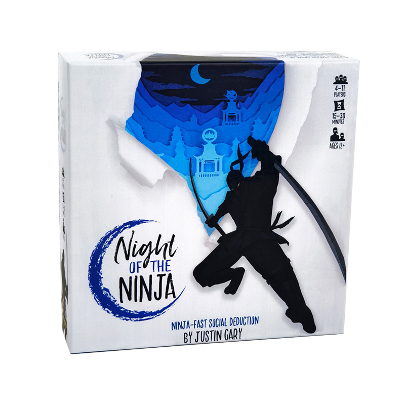 Jual NIGHT OF THE NINJA Exciting Party Board Game 4-11 Players Fast ...
