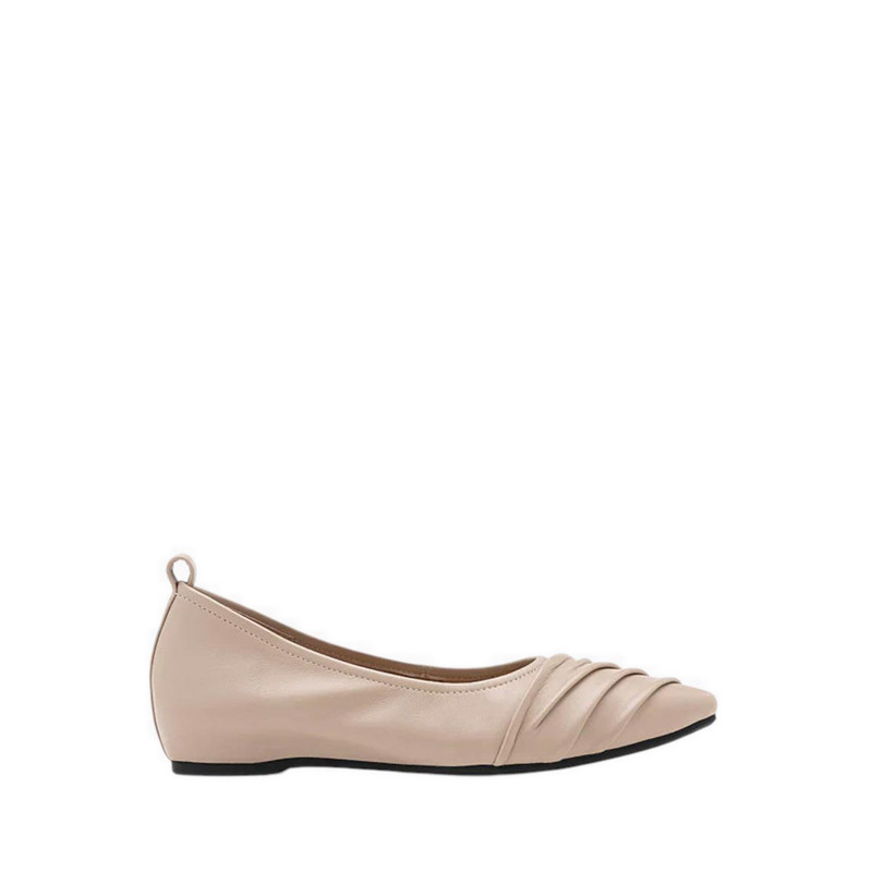 Jual Pazzion Rylee Ruched Detail Covered Flats - Pink | Shopee Indonesia