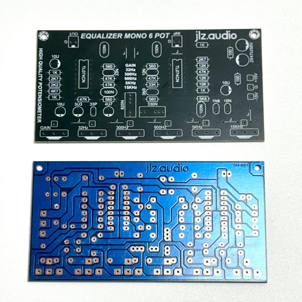 Jual PCB TONE CONTROL EQUALIZER MONO 6 POTENSIO | Shopee Indonesia