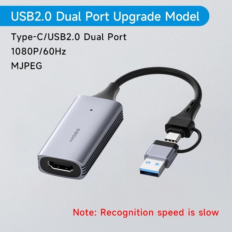 Jual Hagibis USB 3.0 Video Capture Card HDMI-compatible to USB/Type-c ...