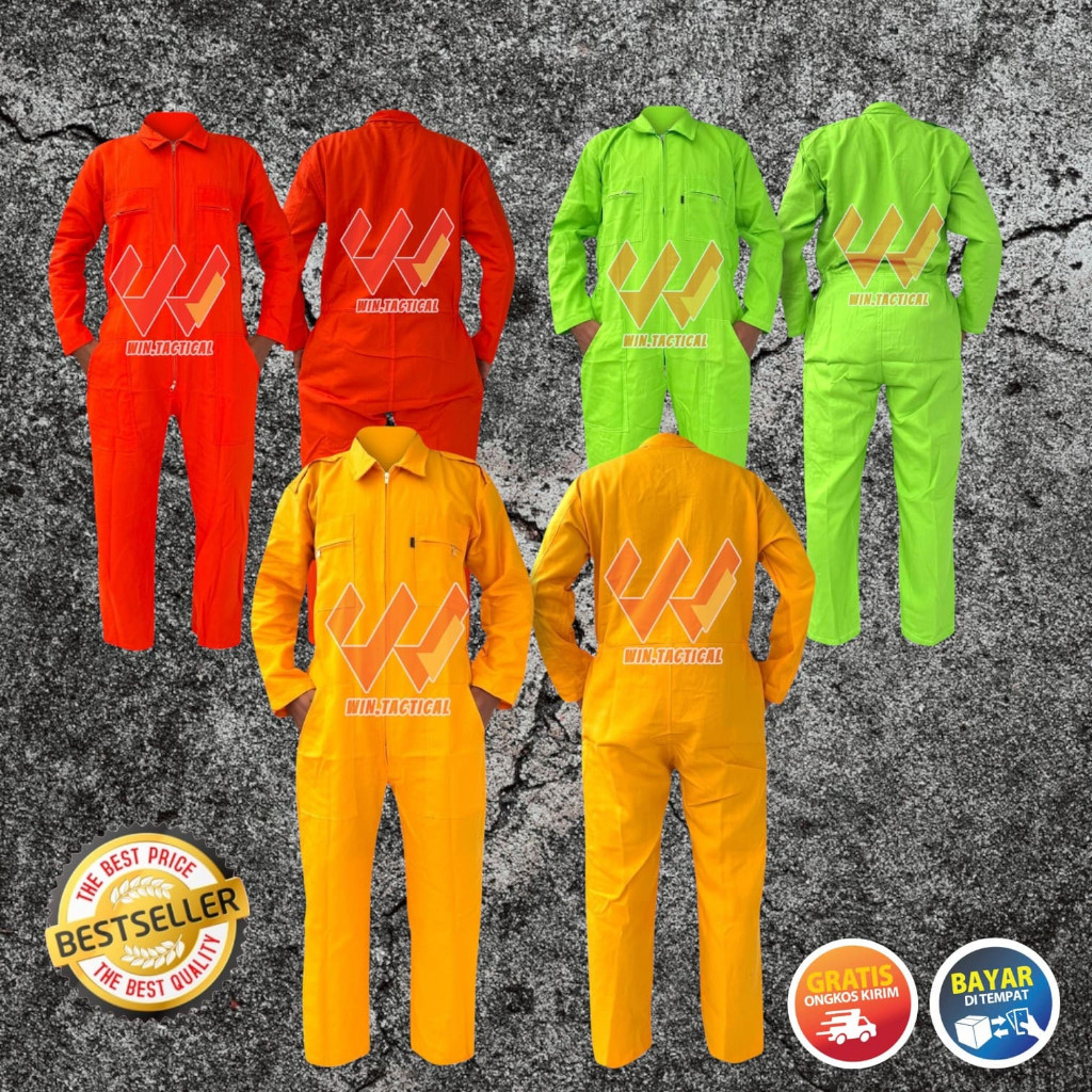 Jual Wearpack / katelpak biasa / katelpak polos / coverall seragam ...