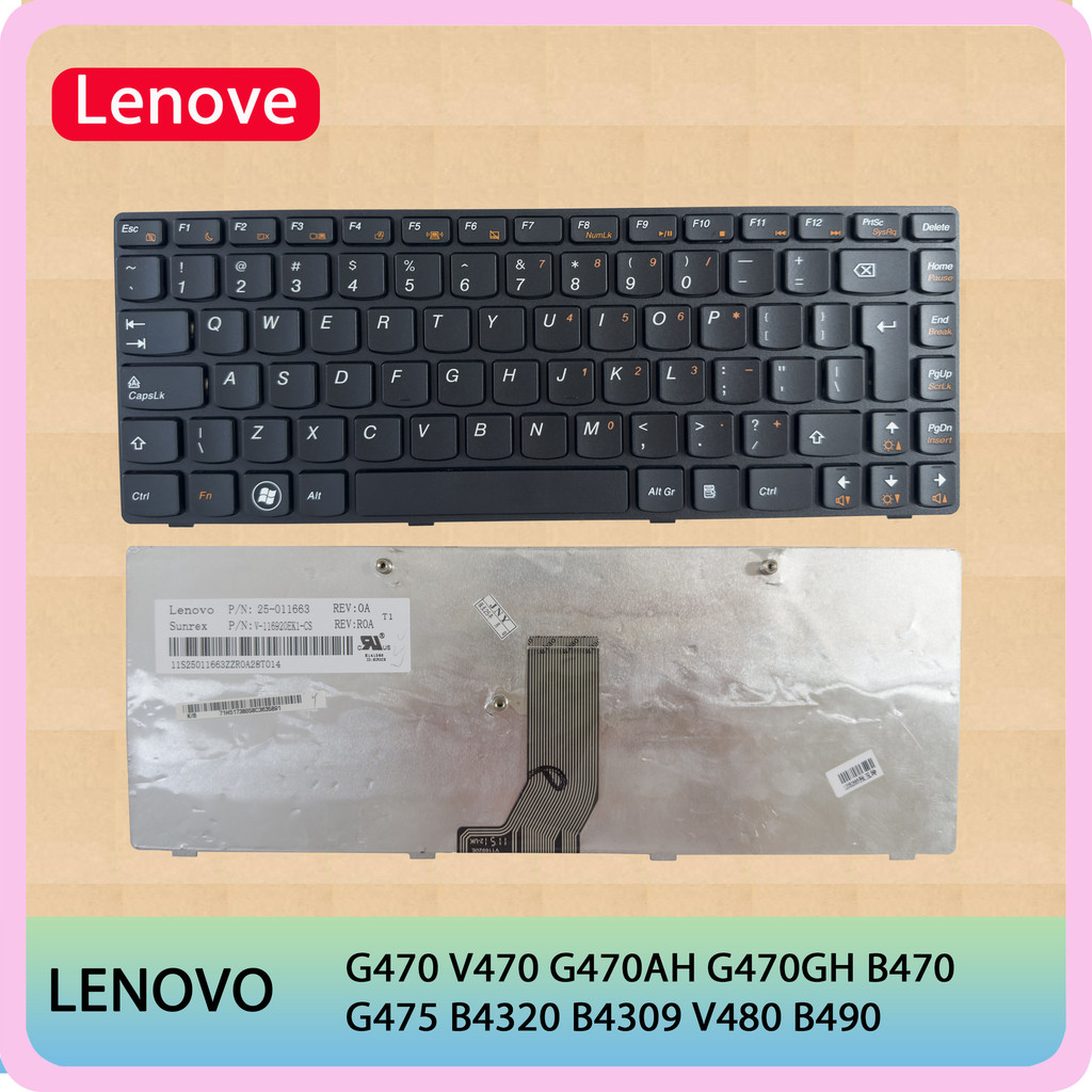 Jual Berlaku untuk keyboard laptop Lenovo G480 G485 G490 G400 G405 Tata ...
