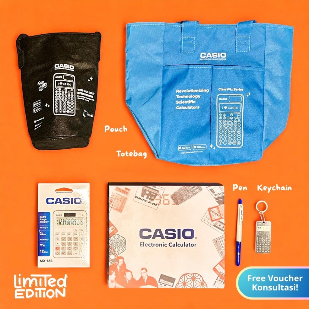 Jual Casio Scientific Calculator Limited Edition 60 Tahun – Bundle ...