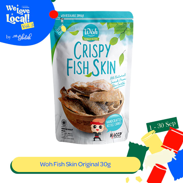 Jual Bundle 10pcs - Woh fish skin original 30 gr | Shopee Indonesia