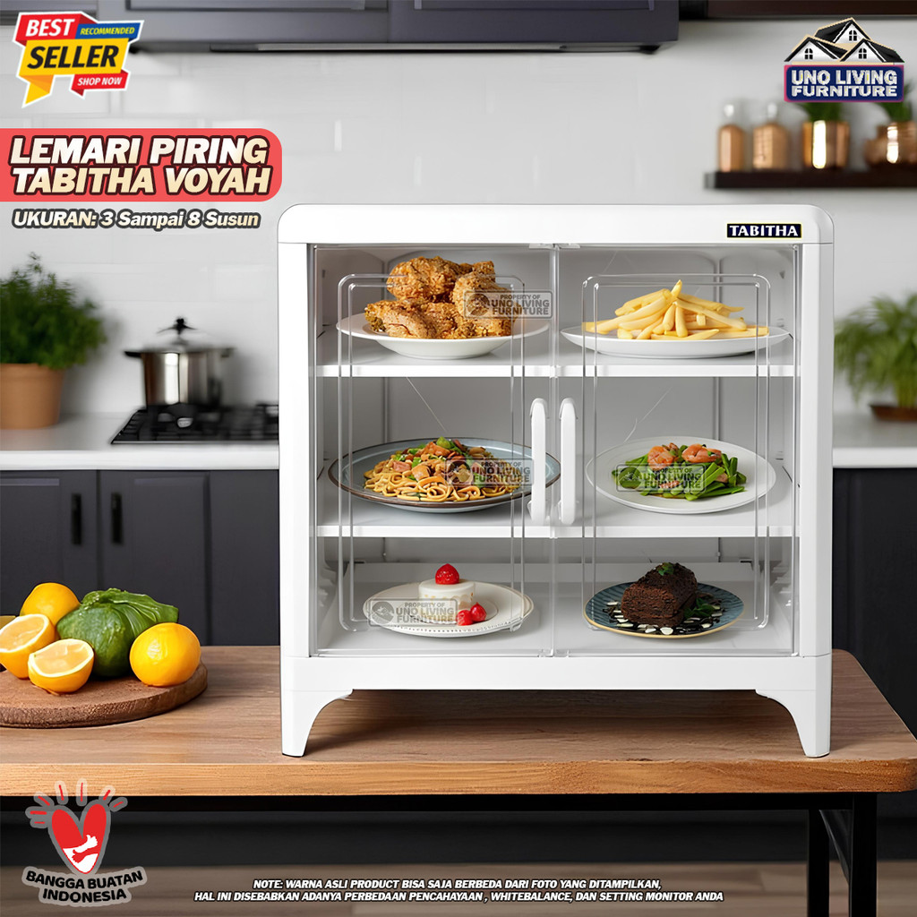 Jual Rak Piring Multifungsi Food Cabinet Tabitha Voyah Tempat ...