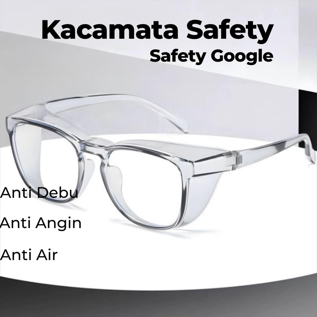 Jual Kacamata Safety Safety Google Kacamata Tahan Angin Kacamata Tahan ...