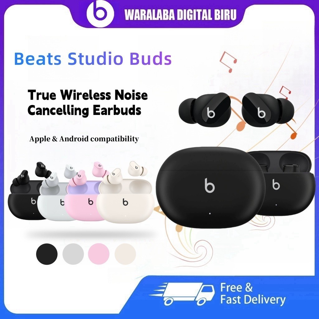 Jual Beats Studio Buds+ True Wireless Bluetooth Tws Enhanced iOS ...