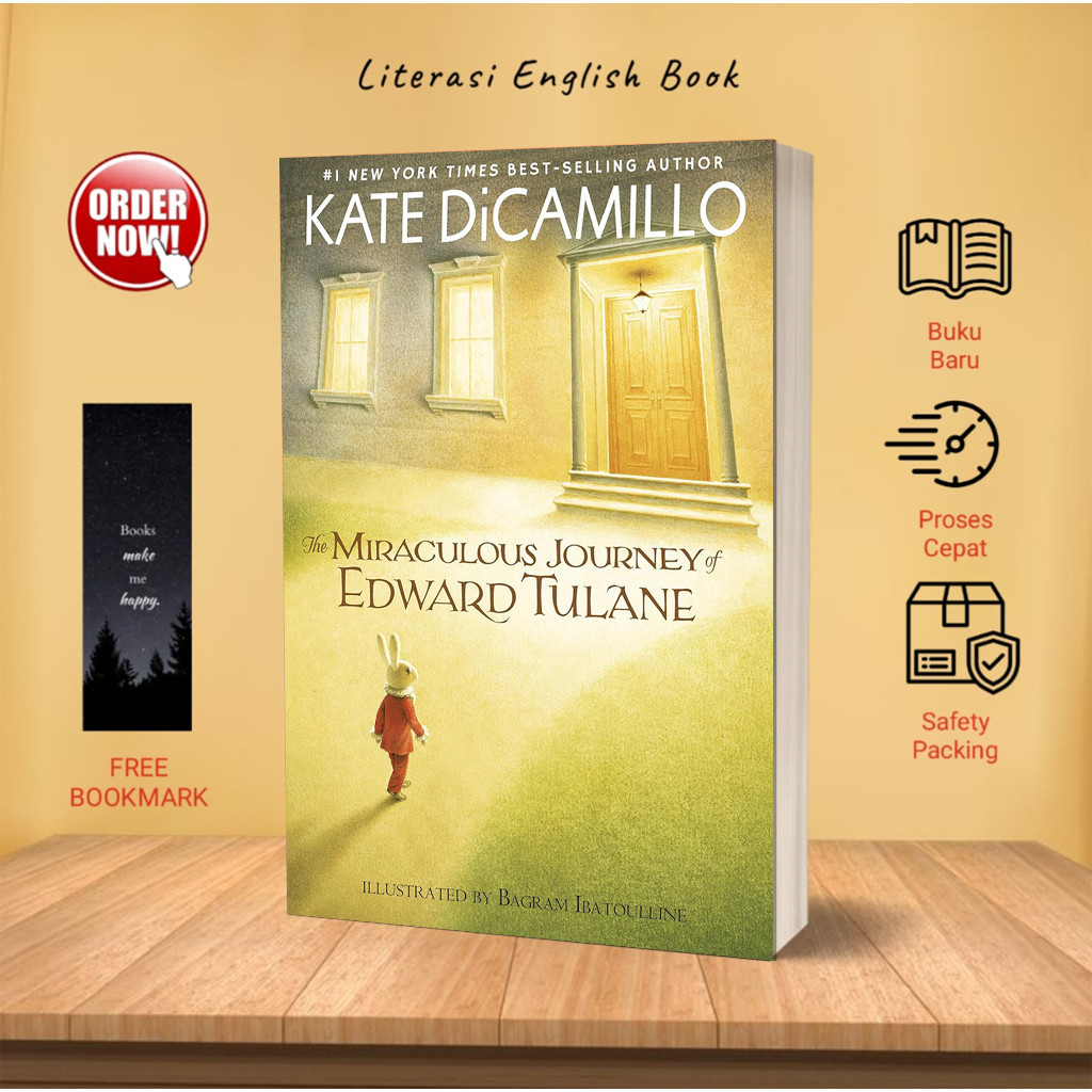 Jual The Miraculous Journey of Edward Tulane by Kate DiCamillo (English ...