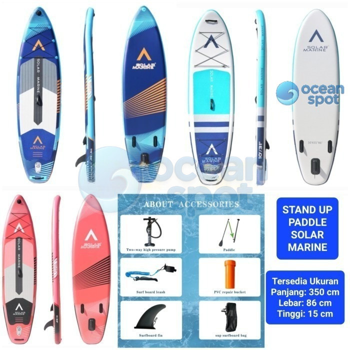 Jual Stand Up Paddle Board ( SUP ) Inflatable PVC Solar Marine ( ocean ...