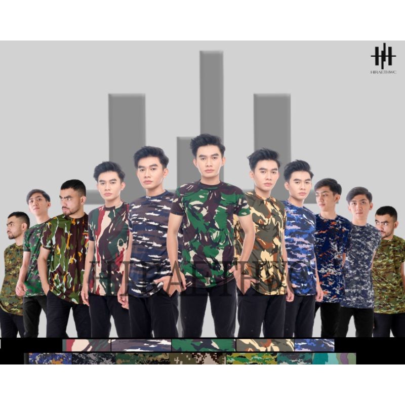 Jual [ORIGINAL] KAOS LORENG TNI MALVINAS DRYFIT KAOS LORENG DRYFIT ...
