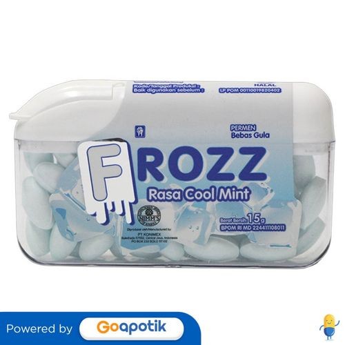 Jual Frozz Cool Mint Pot 15 Gram | Shopee Indonesia