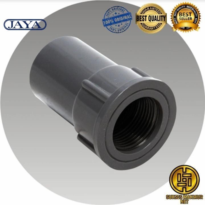 Jual [JAYA] SDD TS 1/2 X 3/4" inch pvc / Sock drat dalam PVC ts 1/2 X 3 ...