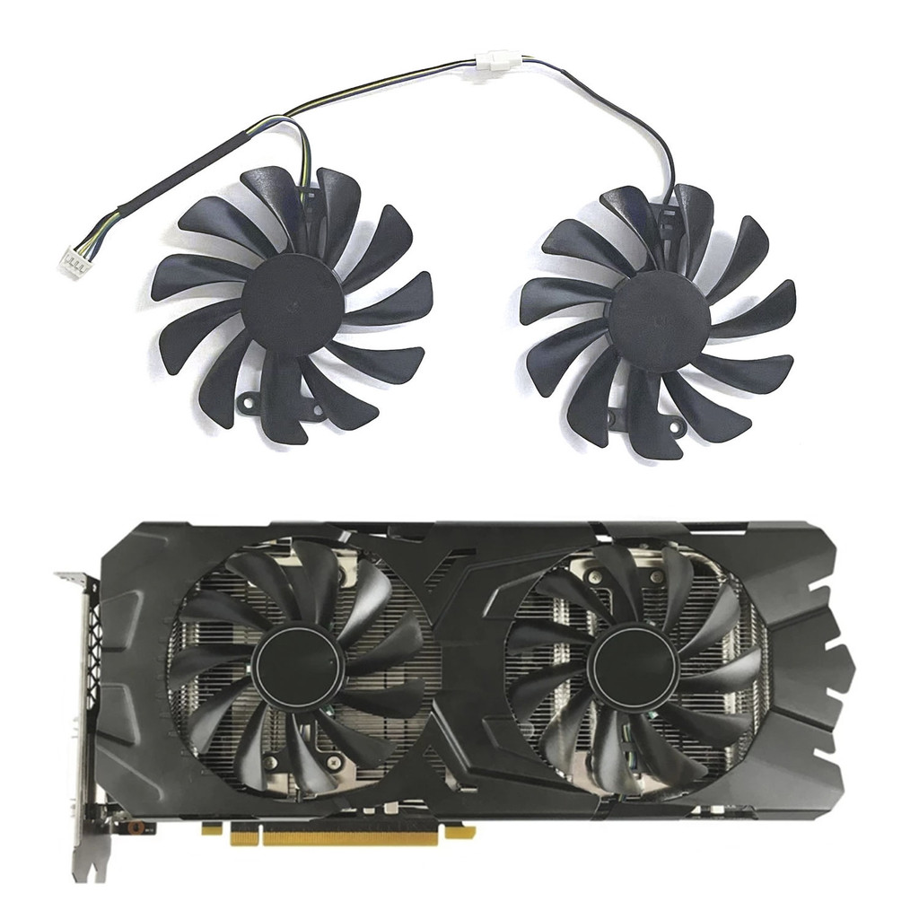 Jual New 95MM 4PIN GTX1080 GPU Fan for KFA2 GALAXY GeForce GTX 1070 ...