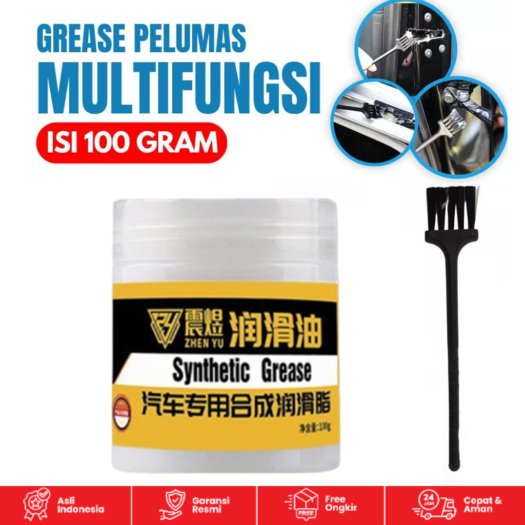 Jual Grease Gemuk Sintetis Untuk Pelumas Engsel Pintu Rel Sunroof Spion ...