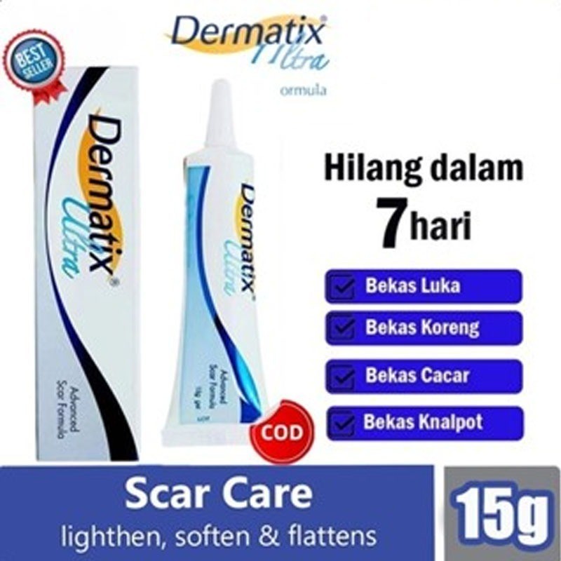 Jual Dermatix Ultra Scar Removal Cream 15gr Penghilang Bekas Luka ...