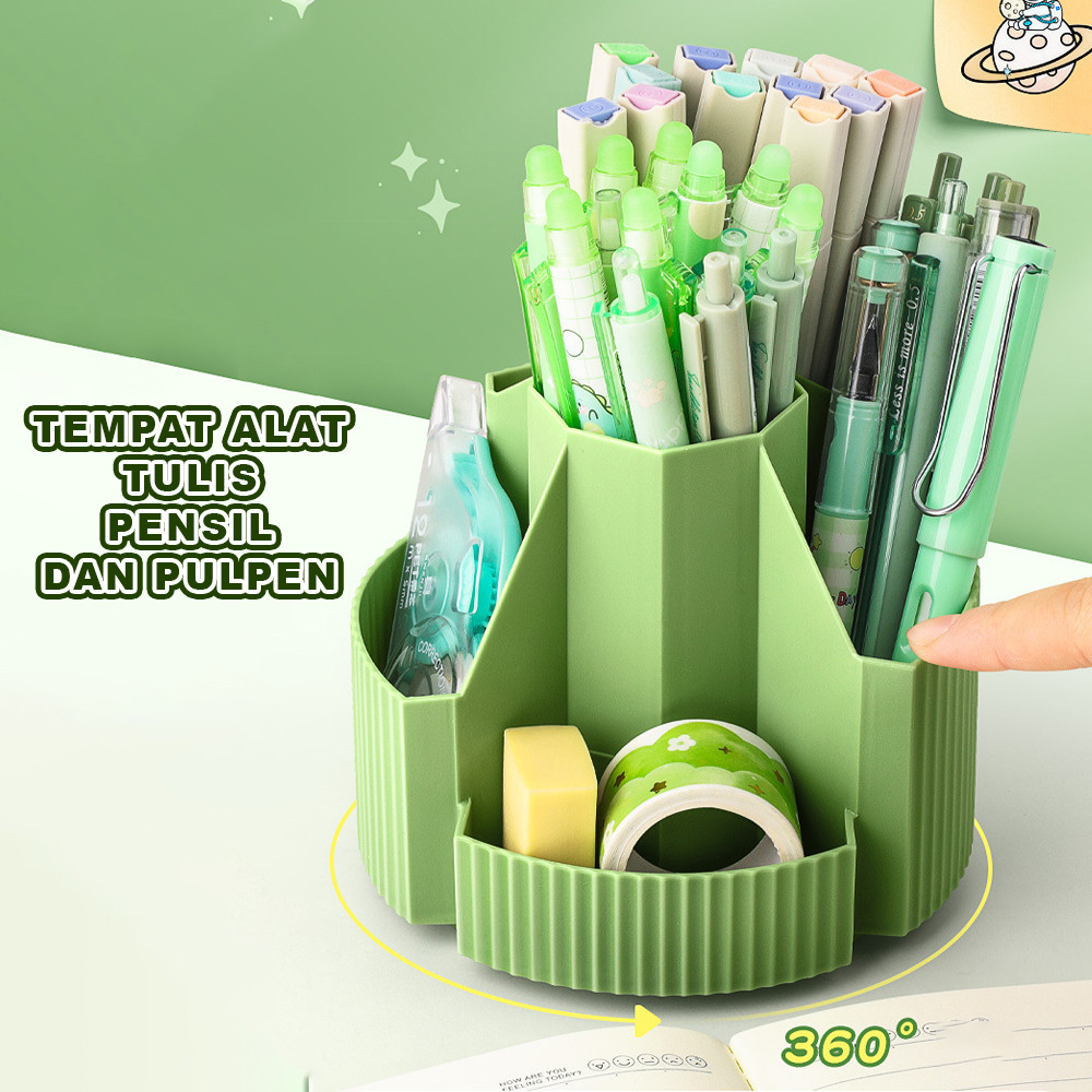 Jual Tempat Penyimpanan Kotak Pensil Pulpen Tempat Alat Tulis Meja ...