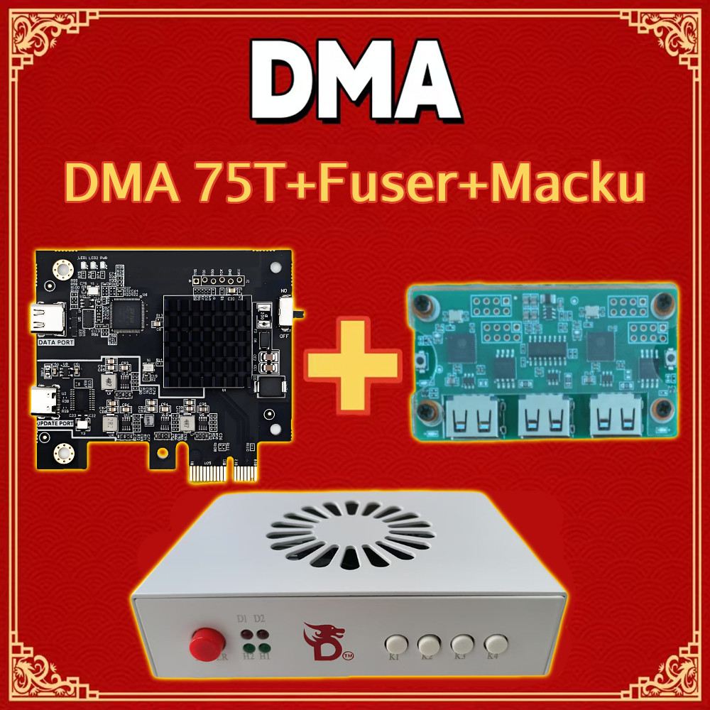 Jual 75t Dma Bundle - FPGA Dma 75t Card + HDMI Fuser Fusion Device + Macku - DMA Kit (Contains ...