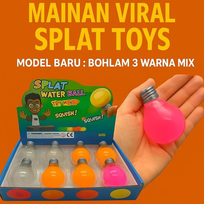 Jual Splat Toys Viral Isi 12 + Box – Mainan Anak Edukatif Lucu Anti ...