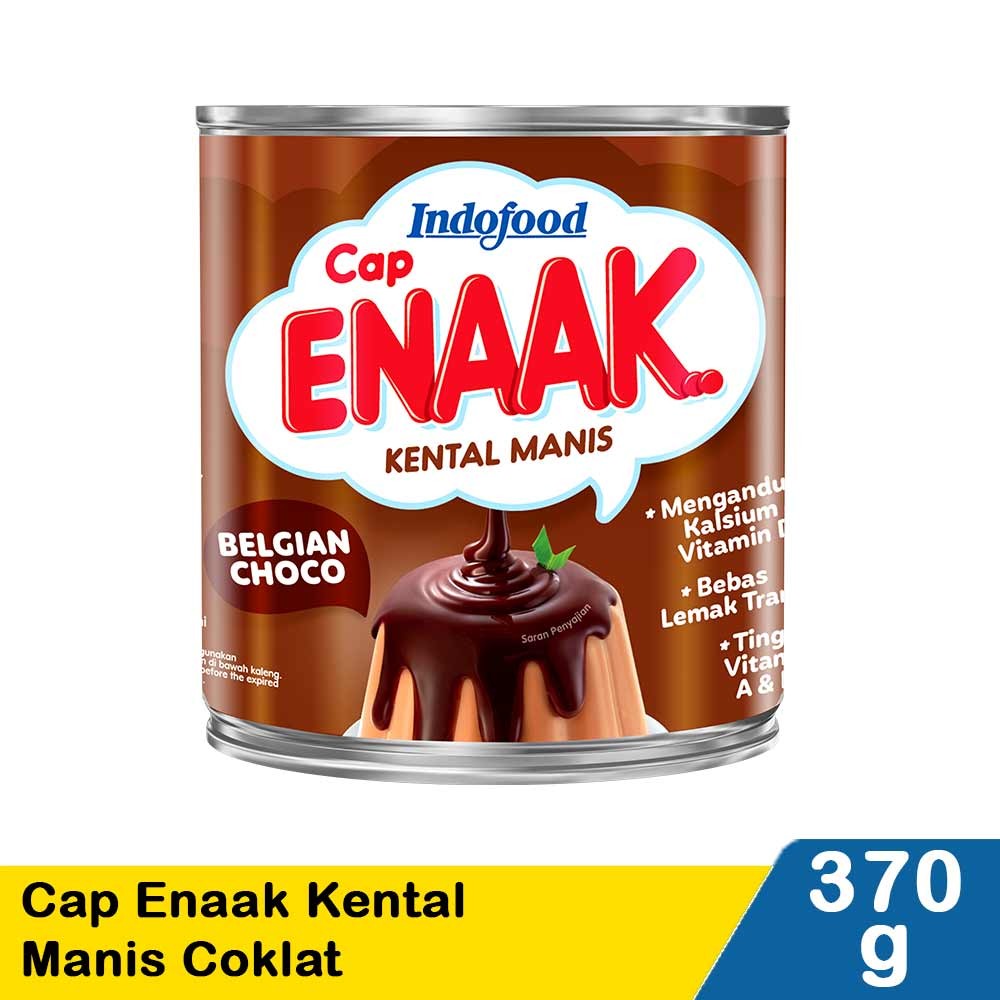 Jual CAP ENAK KENTAL MANIS COKLAT 370g | Shopee Indonesia