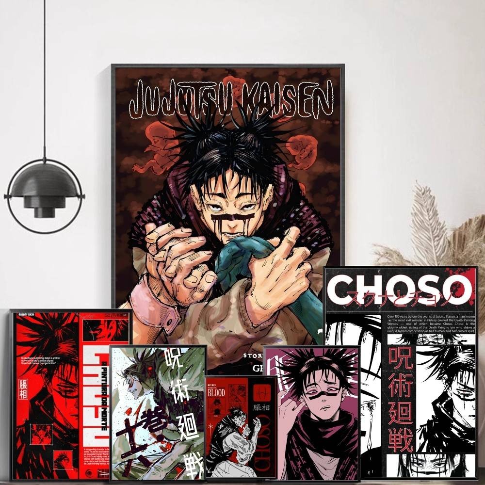 Jual Choso Jujutsu Kaisen Anime Classic Movie Posters HD Quality Poster ...