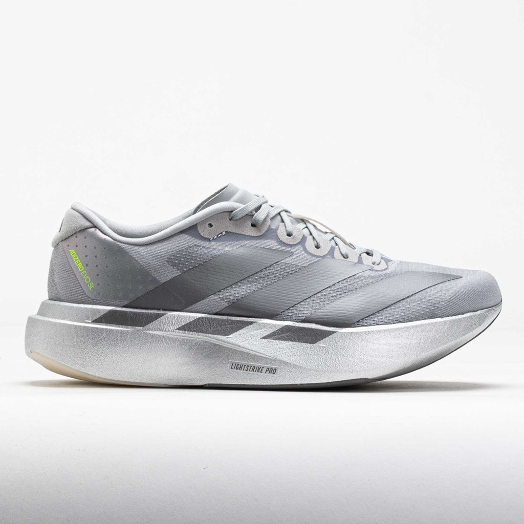 Jual Adidas Adizero EVO SL "Silver Metallic/Iron Metallic" Men's ...