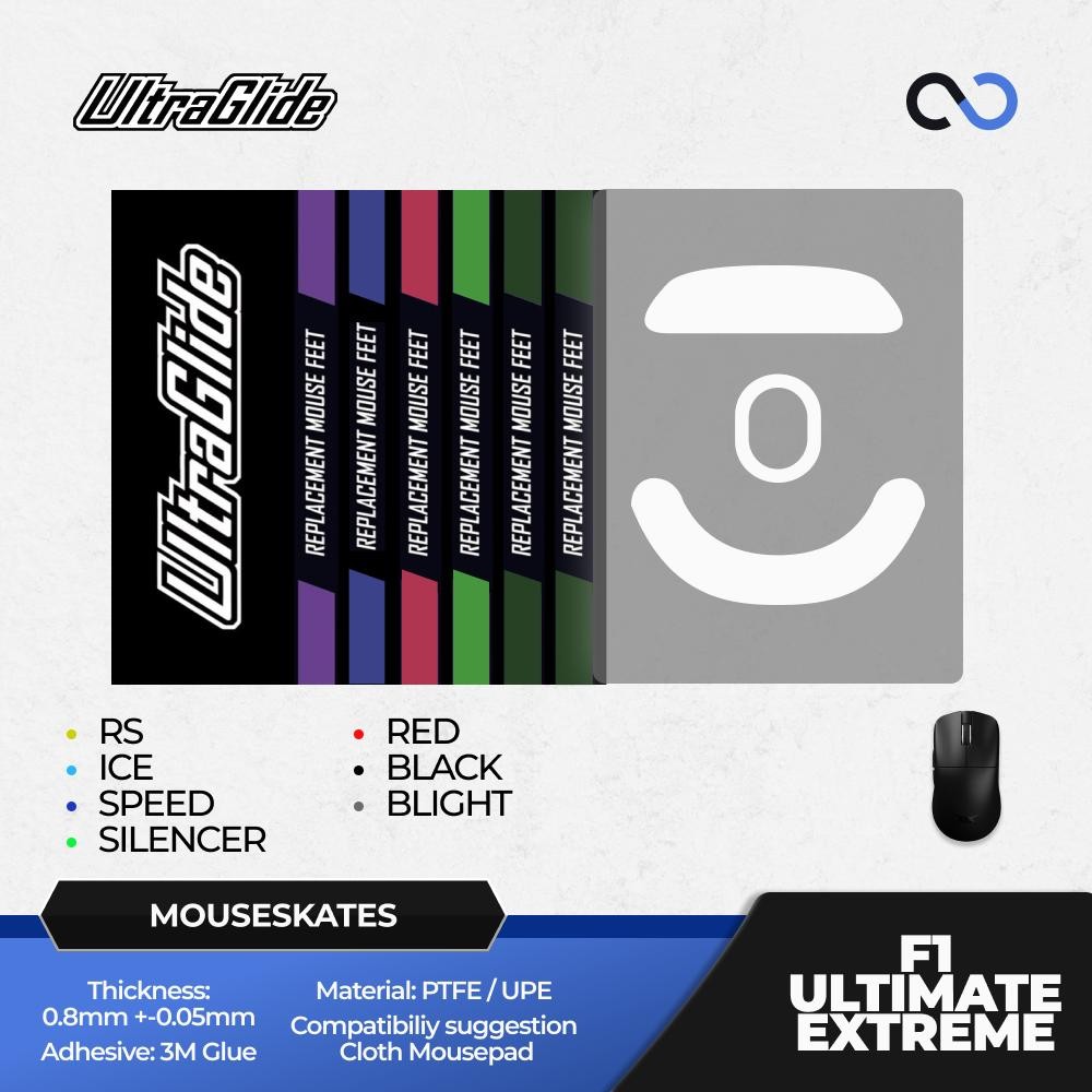 Jual Meow Gaming Gear Ultraglide ATK F1 Ultimate / F1 Extreme Gaming ...