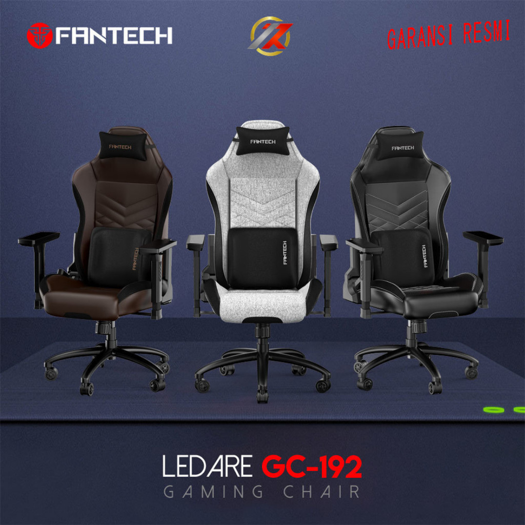 Jual FANTECH LEDARE GC-192 GC192 - Gaming Chair FANTECH GC 192 | Shopee ...