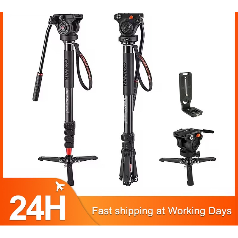 Jual COMAN KX3232 Professional Camera Monopod Tripod Aluminum ...