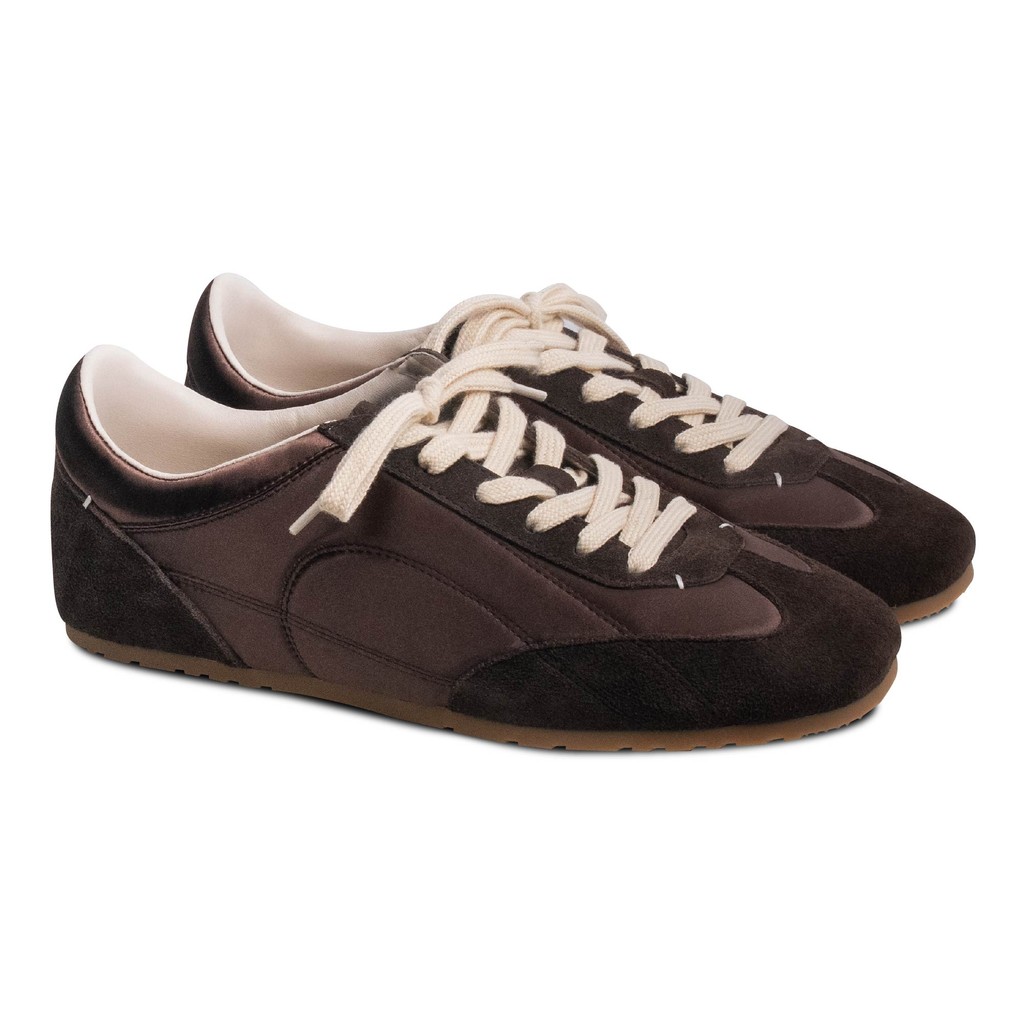 Jual Gail Motion Brown - Nappa Milano - Sepatu Sneakers Kulit Wanita ...