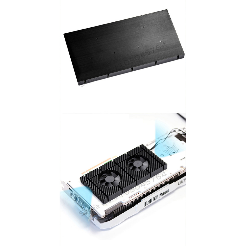 Jual Graphics Card GPU Backplate Cooling Radiator For RTX 3090 4090 ...