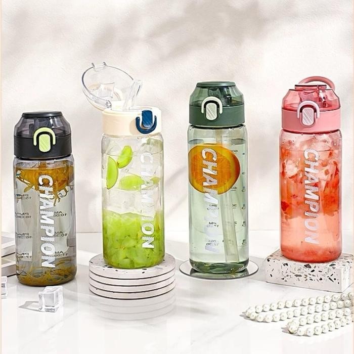 Jual [ XBD-3012 ] Botol Minum Sport / Botol Air Transparant CHAMPION ...