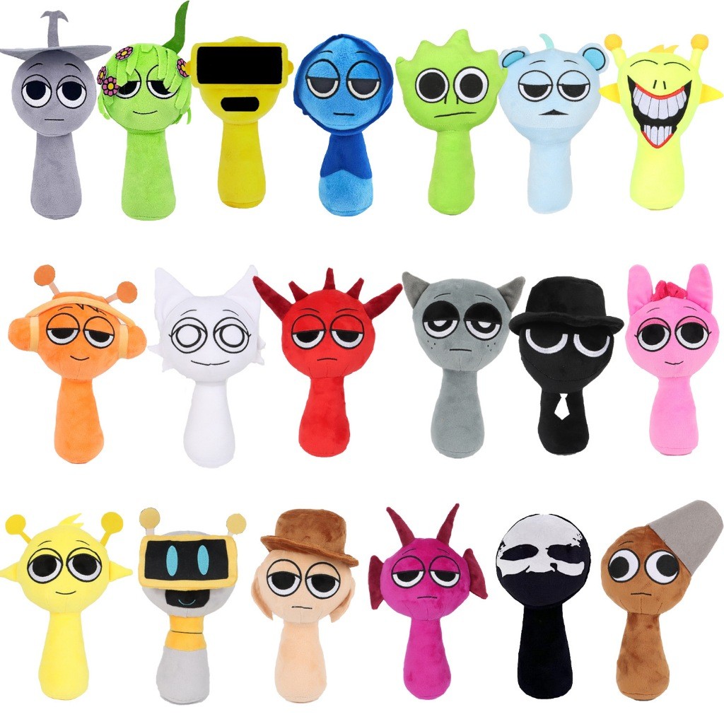 Jual Ready Rhythm Box sprunki plush Doll New Product incredibox ...